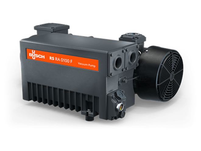 RA0255, 10 HP Busch R5 RA Lubricated Rotary Vane Vacuum Pump