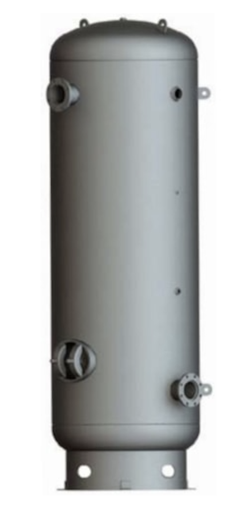 Manchester 2,560 Gallon Air Tank Vertical with Base Ring | 200 PSI | 302453